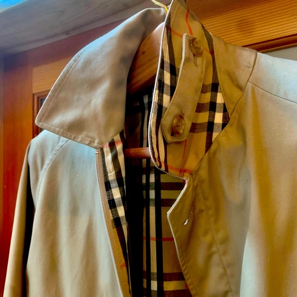 Burberry | Jackets & Coats | Sold Burberry Vintage 0 Cotton Exterior ...